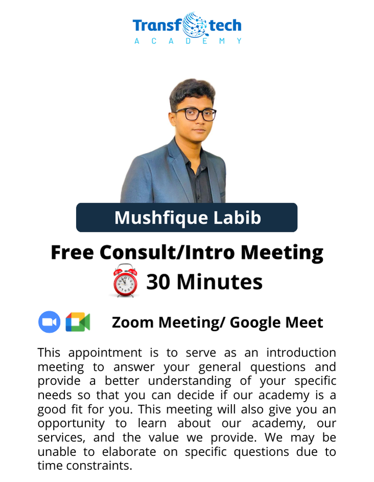 Mushfique | Transfotech Academy